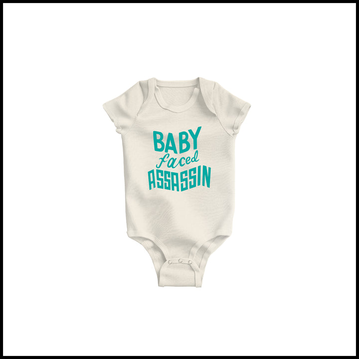Baby-Faced Assassin Babygrow – RoostersBrewingCo