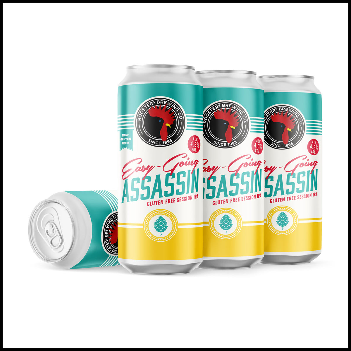 Easy-Going Assassin (Gluten Free) – RoostersBrewingCo
