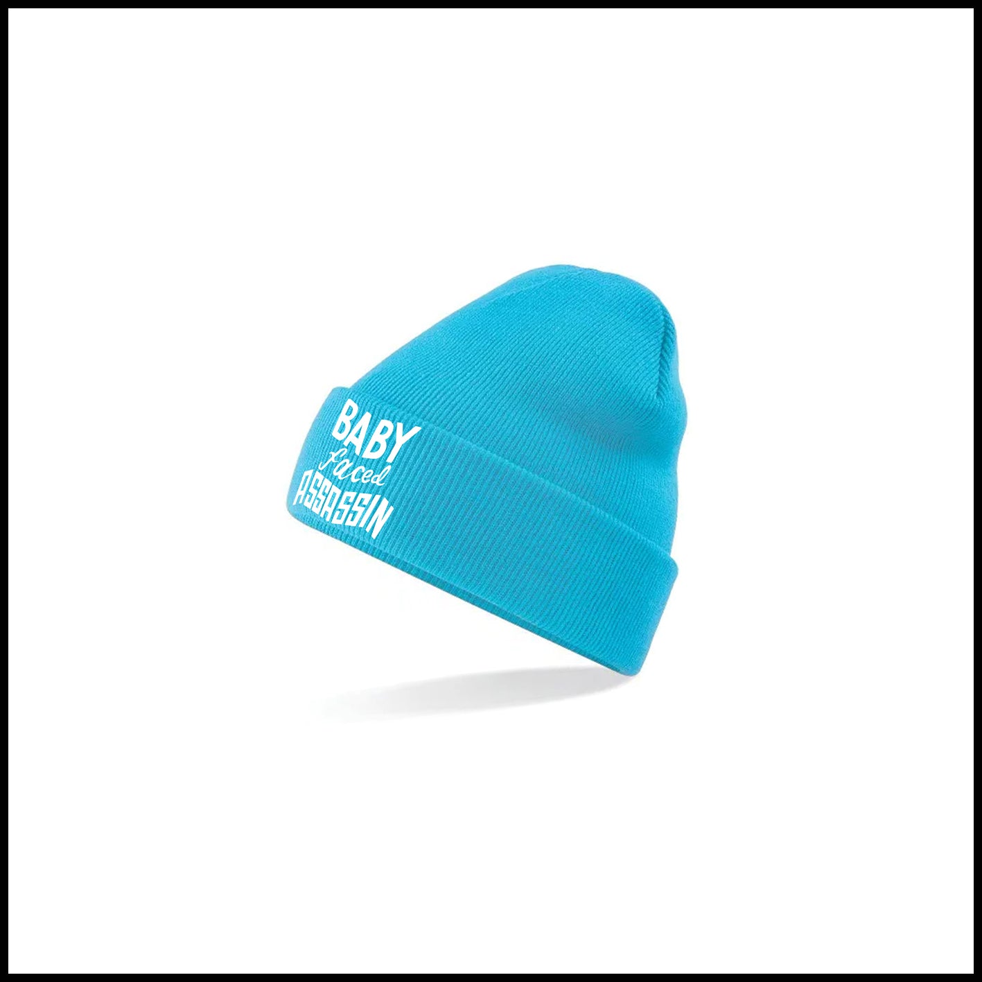 B-FA Beanie Hat (Surf Blue) – RoostersBrewingCo